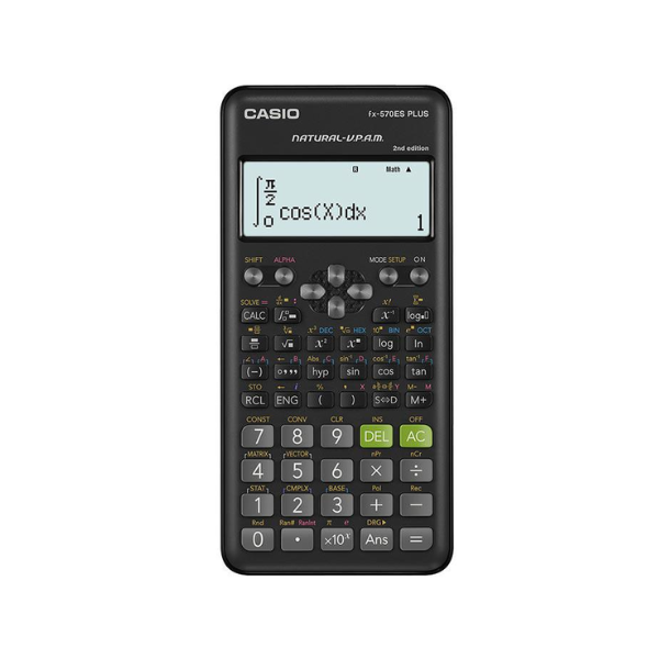 Casio 10 + 2 Scientific Calculator FX-570ESPlus-2 – Booklandgreen