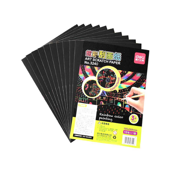 Deli Scratch Paper Pack of 10 Pcs 3242 – Booklandgreen