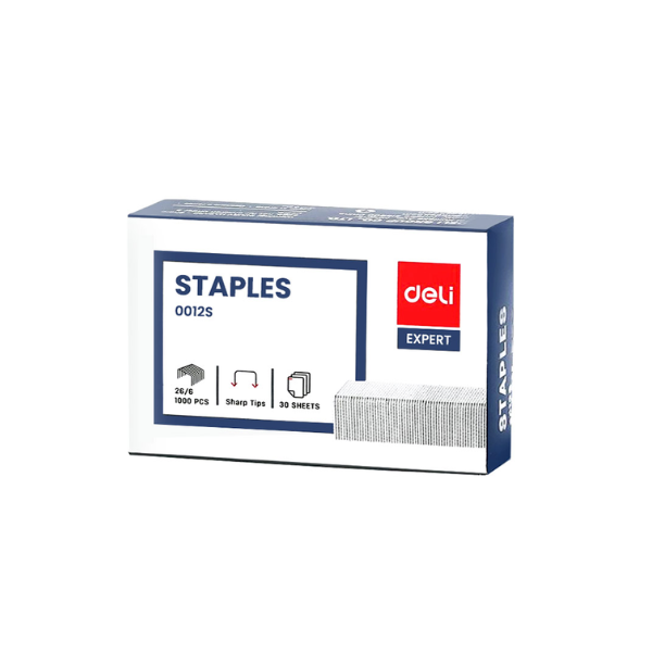 Deli Staples 26/6 E0012S – Booklandgreen