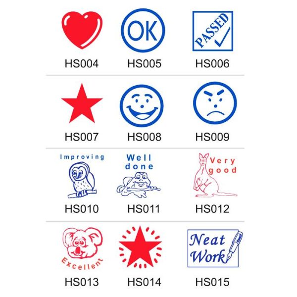 Shiny OA Pre Inked Teacher Stamp Pointing Finger Right HS026 ...